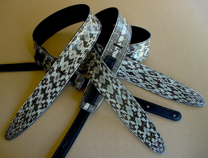 El Dorado Durango-Suave Snakeskin guitar straps, real snakeskin! « El ...